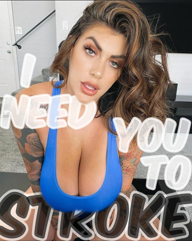 The Name Of This Brunette Pornstar With An Artistic Catwoman Tattoo On Her Left Thigh 1 Reply